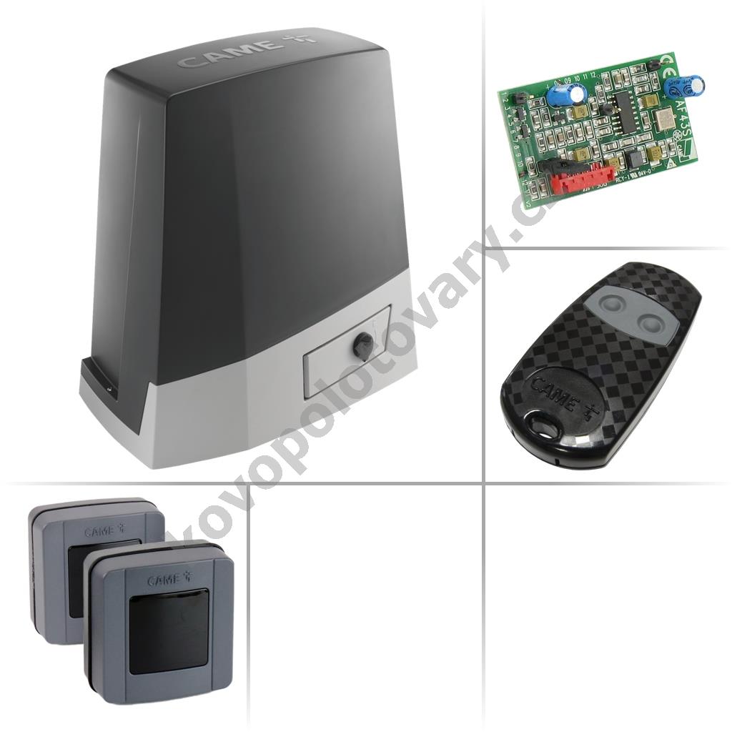 CAME BKV 15 AGS K1 - sestava pohonu a příslušenství, pro posuvnou bránu do 1500 kg | KovoPolotovary.