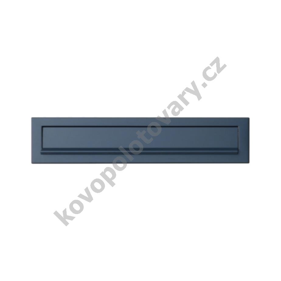 DOLS DV-01 RAL 7016 - lakovaný poštovní vhoz pro sendvičovou montáž na výplň dveří, antracit | KovoP
