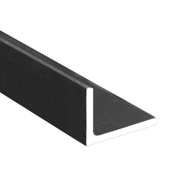 Hladký L profil pr.60x40 x 5 mm bez povrch. úpravy, pro brány a konstrukce